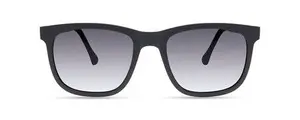 ECO Cliff Round Frame Sunglasses - Black