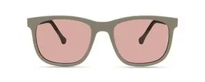 ECO Cliff Round Frame Sunglasses - Clay