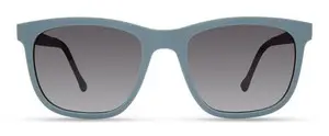 ECO Eco Cliff Round Frame Sunglasses Grey Blue
