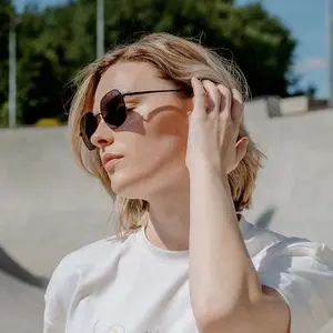 ECO Hebe Oversized Sunglasses - Black