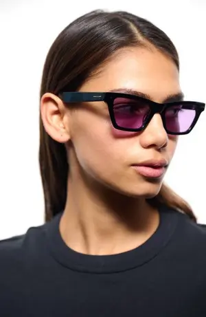 Italia Independent Audacia Cat-eye Sunglasses - Black