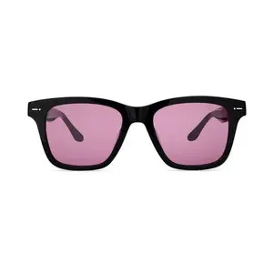 Italia Independent Accelerazione Square Frame Sunglasses - Black