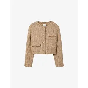 Sandro Single Breasted Jackets For Women