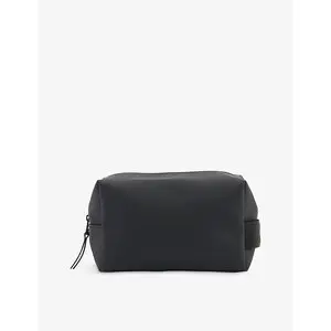 Rains Small Coated-canvas Wash Bag - 01 Black