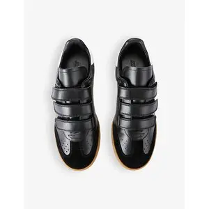 Isabel Marant Étoile Beth Leather Low-top Trainers - Blk/white