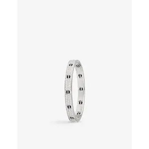 Cartier Love 18ct White-gold, Diamond And Ceramic Bracelet