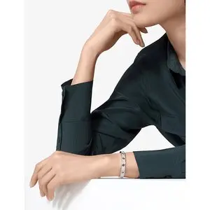 Cartier Love 18ct White-gold, Diamond And Ceramic Bracelet