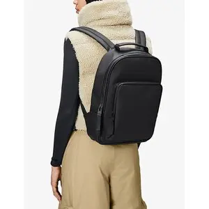 Rains Book Coated-shell Backpack - 01 Black