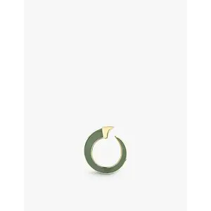SHAUN LEANE Sabre Solis Vermeil And Enamel Ring - Yellow Gold Vermeil