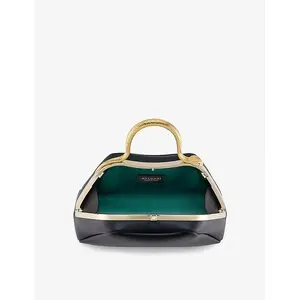 BVLGARI Serpentine Mini Top-handle Bag - Black