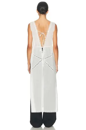 HELSA Voile Daylight Nightgown In White