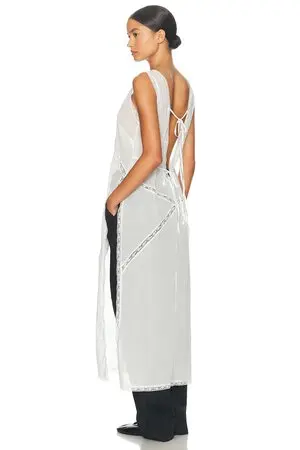 HELSA Voile Daylight Nightgown In White