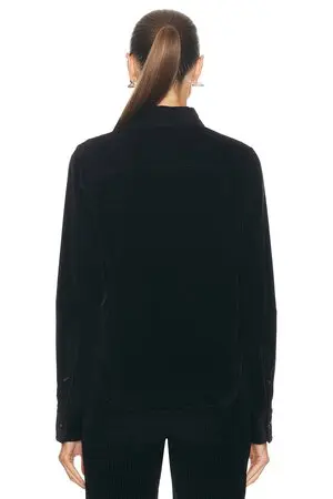 Bottega Veneta Long Sleeve Shirt - Midnight Blue