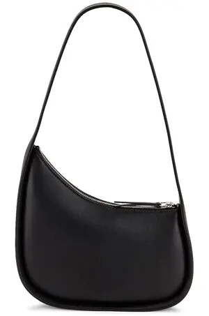 THE ROW Leather Half Moon Bag