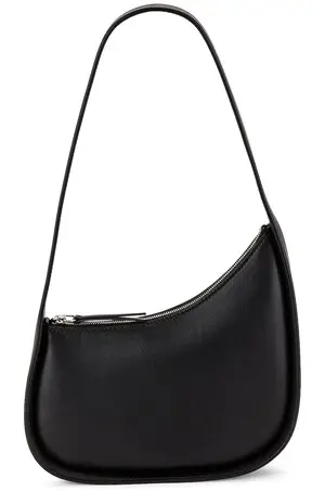 THE ROW Leather Half Moon Bag