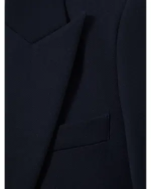 REISS Petite Gabi Single Breasted Blazer - Navy