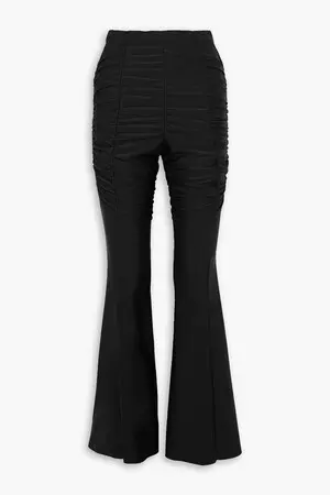 AZ FACTORY Ester Manas Ruched Flared Pants
