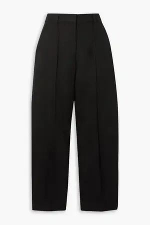 Stella McCartney Grain De Poudre Tapered Pants - Black