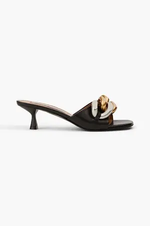 Stella Mccartney Chain Link Detailing Mules Clogs For Women