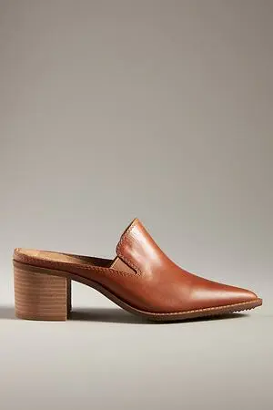 KELSI DAGGER BROOKLYN Mason Pointed-toe Mules - Caramel