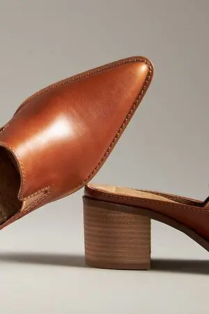 KELSI DAGGER BROOKLYN Mason Pointed-toe Mules - Caramel
