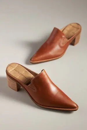 KELSI DAGGER BROOKLYN Mason Pointed-Toe Mules Light Sand