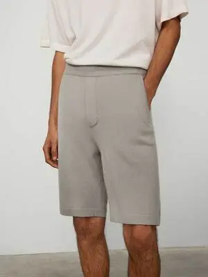 LISA YANG STORE The Felix Shorts - Pebble