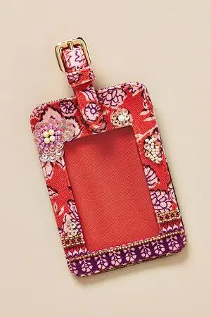Anthropologie Printed Luggage Tag