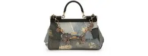 Dolce & Gabbana Dolce & Gabbana Sicily Elongated Handbag - Blue