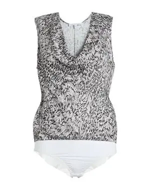 Patrizia Pepe Leopard Print Viscose Top