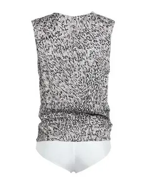 Patrizia Pepe Leopard Print Viscose Top