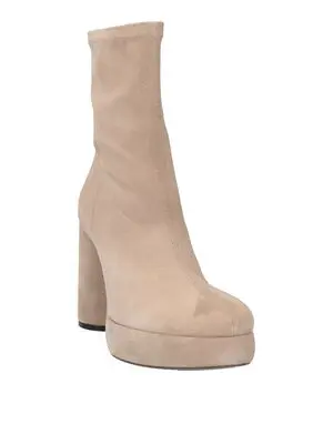 VIC MATIE Suede Ankle Boots - Grey