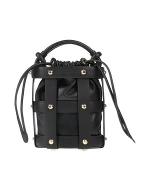 FERRAGAMO Leather Bucket Bag - Black
