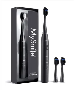 MYSMILE Dy156 Sonic Electric Toothbrush For Adults - Black