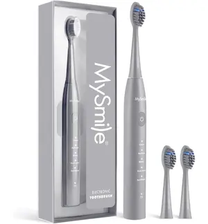 MYSMILE Dy156 Sonic Electric Toothbrush For Adults Grey