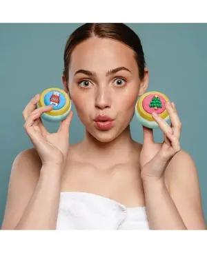 PURSONIC Happy Holidays Aromatherapy Bath Bombs