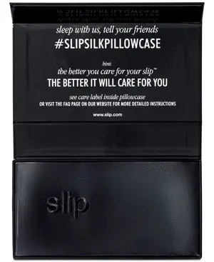Slip Pure Silk King Pillowcase - Black