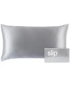Slip Pure Silk King Pillowcase - Silver