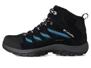 Columbia Crestwood Mid Waterproof Hiking Boots - Black