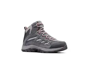 Columbia Crestwood Mid Waterproof Hiking Boots - Graphite/daredevil