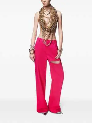 AREA Asymmetric Slit Trousers