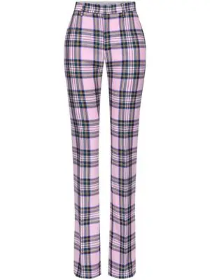 AREA Checked Trousers
