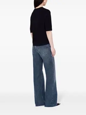 ANINE BING Giorgio Knitted Top