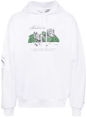 A.p.c. Hôtel Jjjjound Hoodie - White
