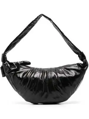 LEMAIRE Large Croissant Shoulder Bag - Black