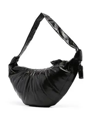 LEMAIRE Large Croissant Shoulder Bag - Black