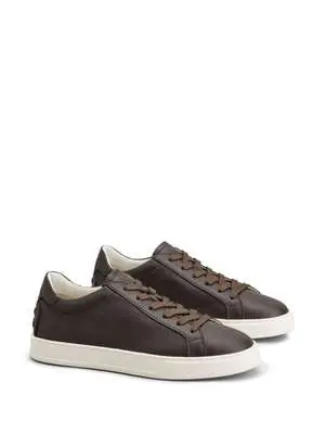 TOD'S Allacciata Cassetta Leather Sneakers