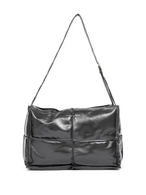 MAISON MARGIELA Logo-plaque Leather Shoulder Bag