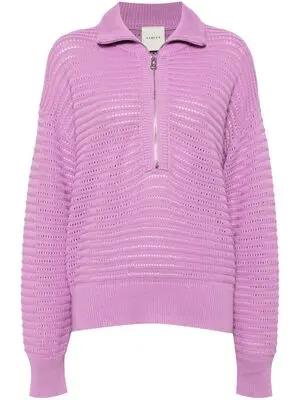 Varley Tara Pointelle Half-zip Juper