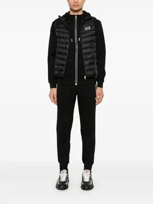 EA7 Rubberised Logo Track Pants